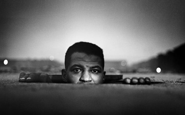 Gordon Parks, genius at work