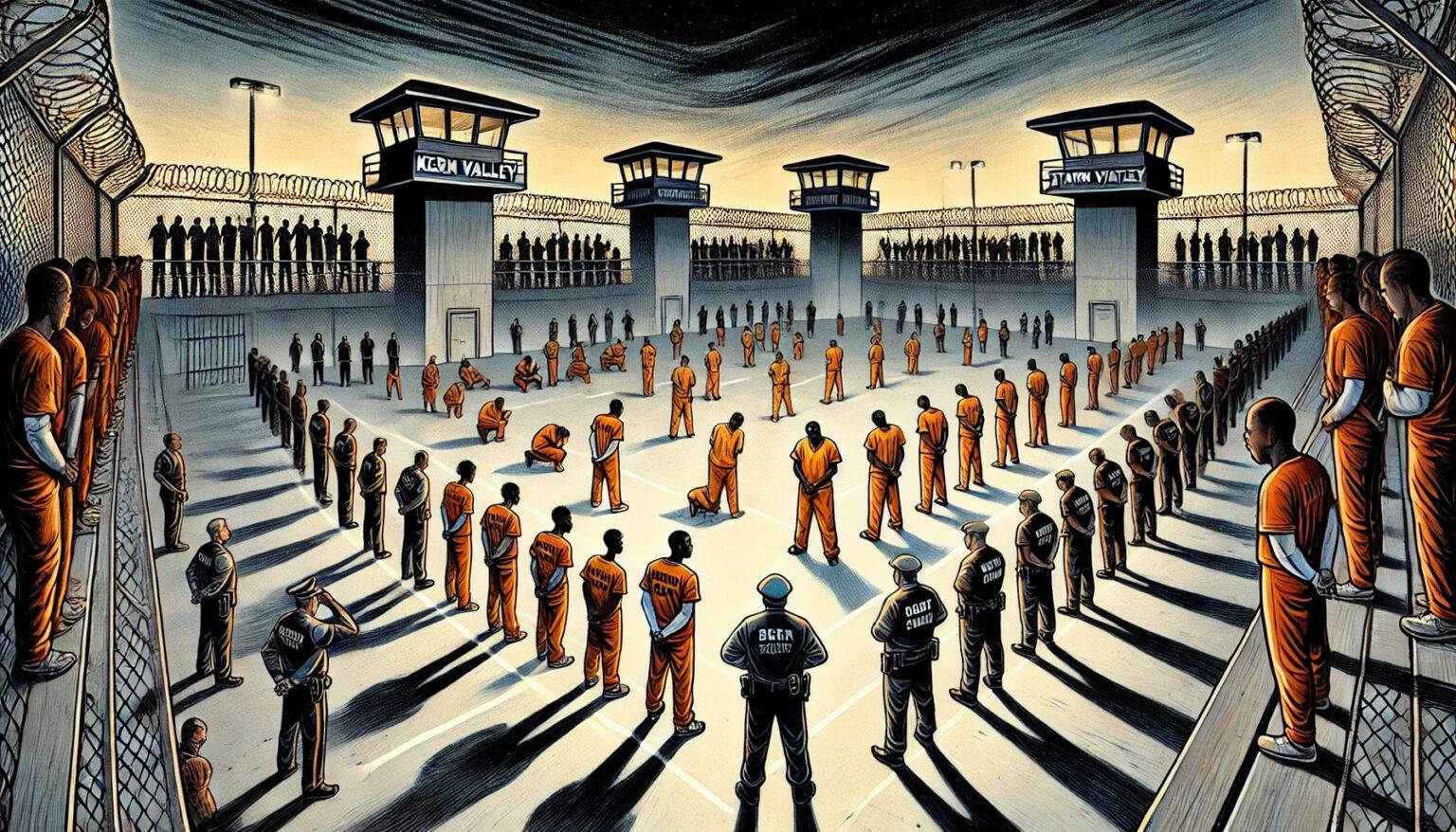 Kern Valley State Prison race-based lockdowns targeting Blacks