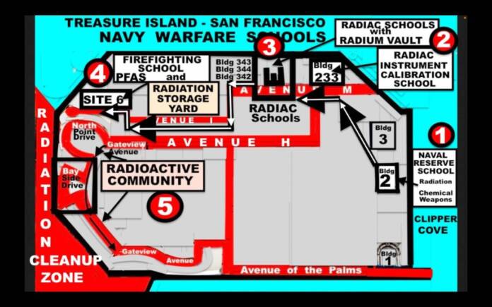 Navy warfare schools permanently poisoned Treasure Island in San ...